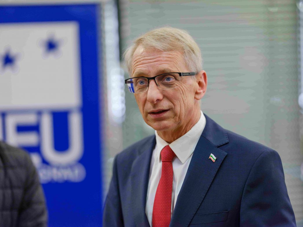 Prime Minister of Bulgaria Nikolai Denkov visits AUBG - AUBG