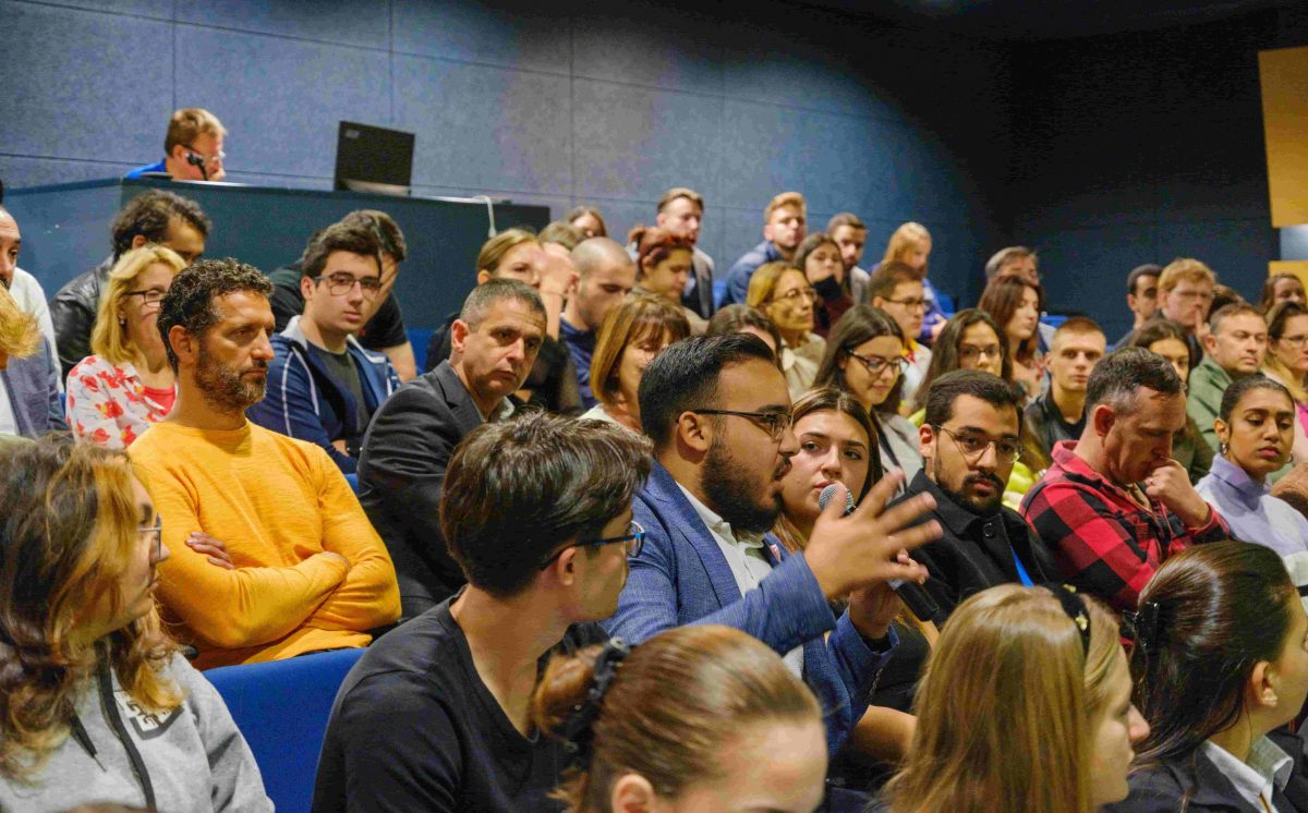 Prime Minister of Bulgaria Nikolai Denkov visits AUBG - AUBG