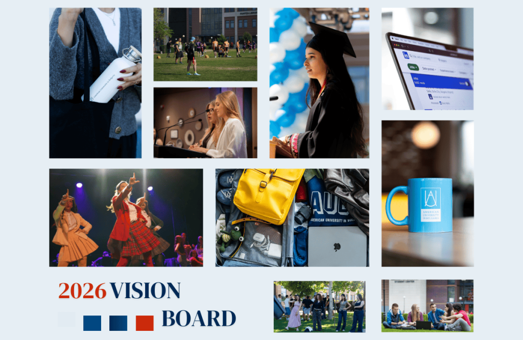 A Vision Board for People Who Don’t Have It All Figured Out - AUBG